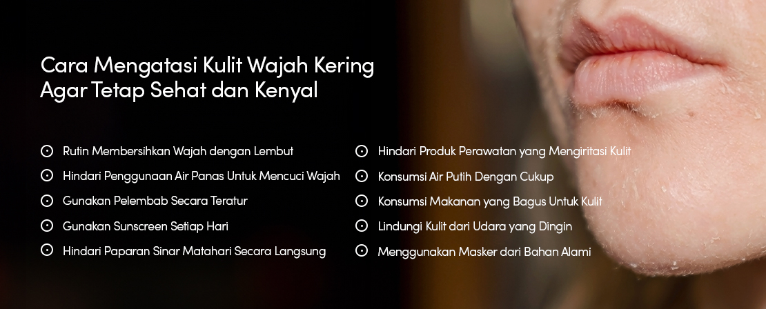 10 Cara Mengatasi Kulit Wajah Kering Agar Tetap Sehat dan Kenyal