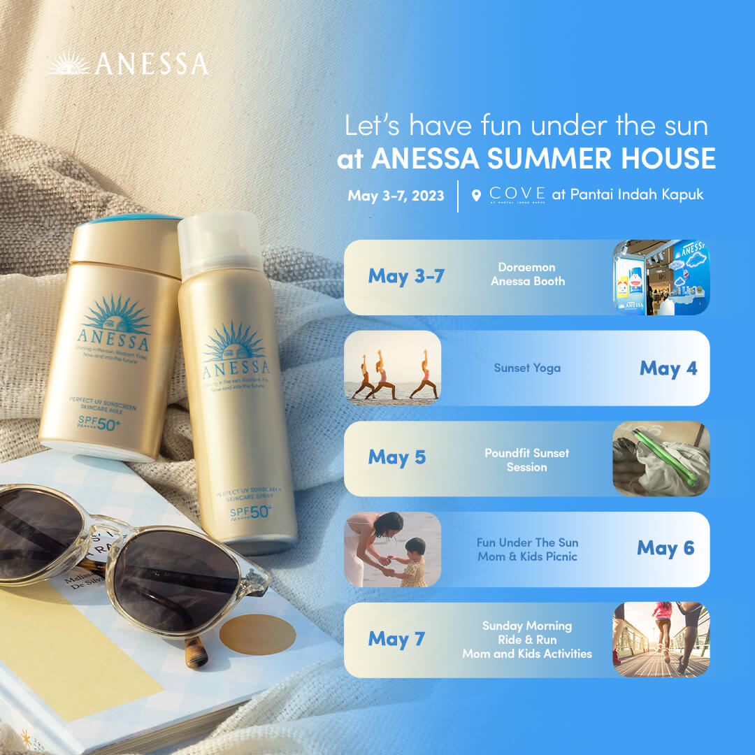 Dapatkan Free Sample & Gift Menarik di Event Anessa Summer House ...